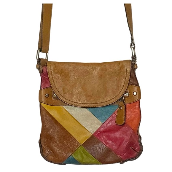 Fossil | Bags | Fossil Maddox Patchwork Leather Cross Body Bag | Poshmark